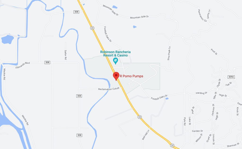 R Pomo Pumps - Robinson Rancheria Resort & Casino