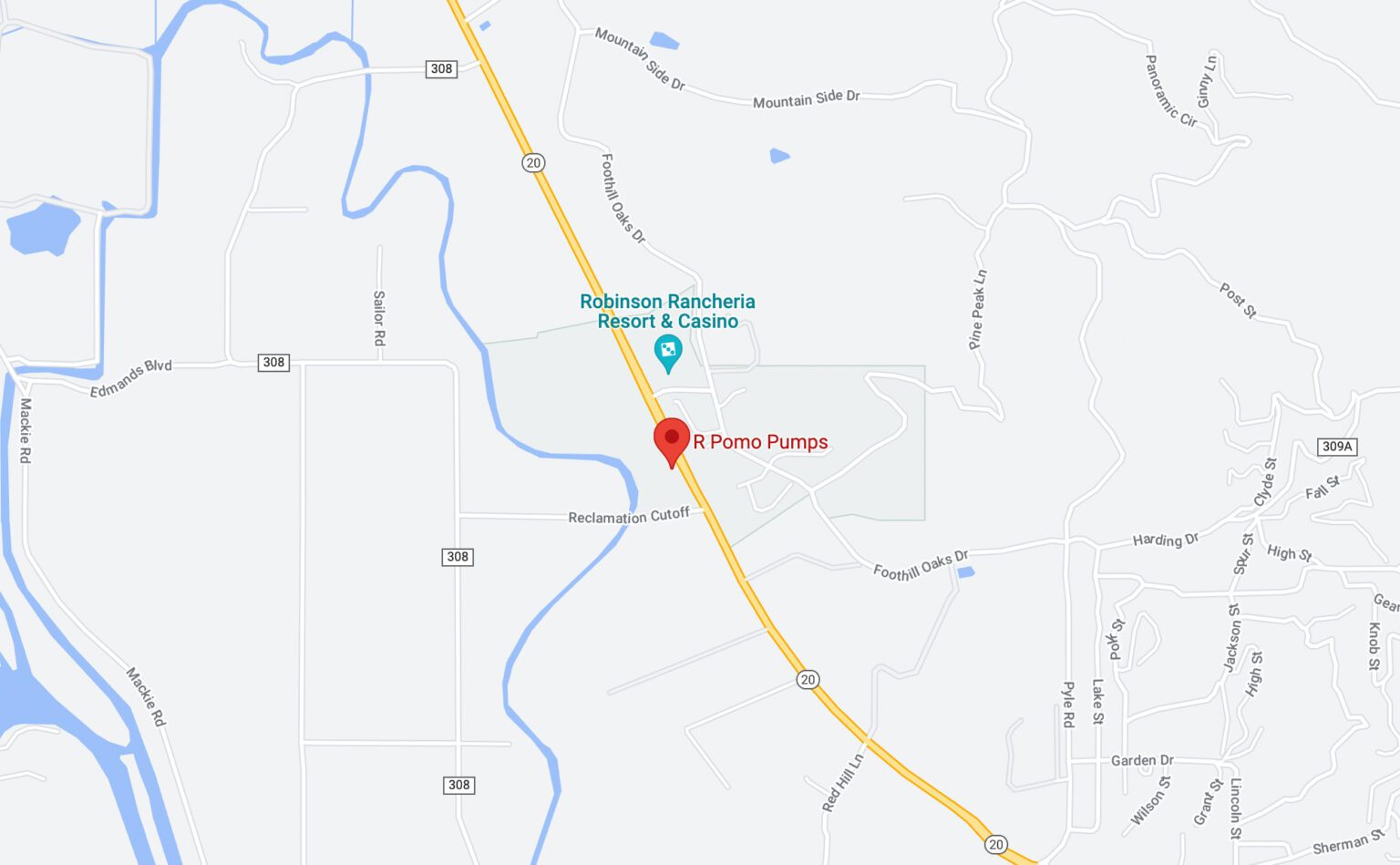 R Pomo Pumps - Robinson Rancheria Resort & Casino